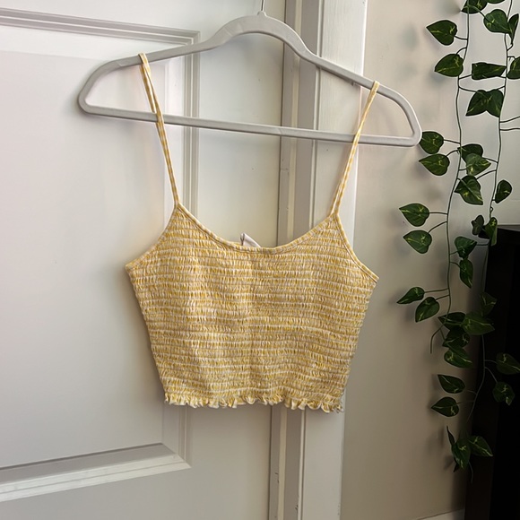 PacSun | Tops | Pacsun Smocked Crop Tank | Poshmark